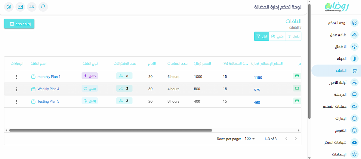 Rawdhat Portal || بوابة روضات